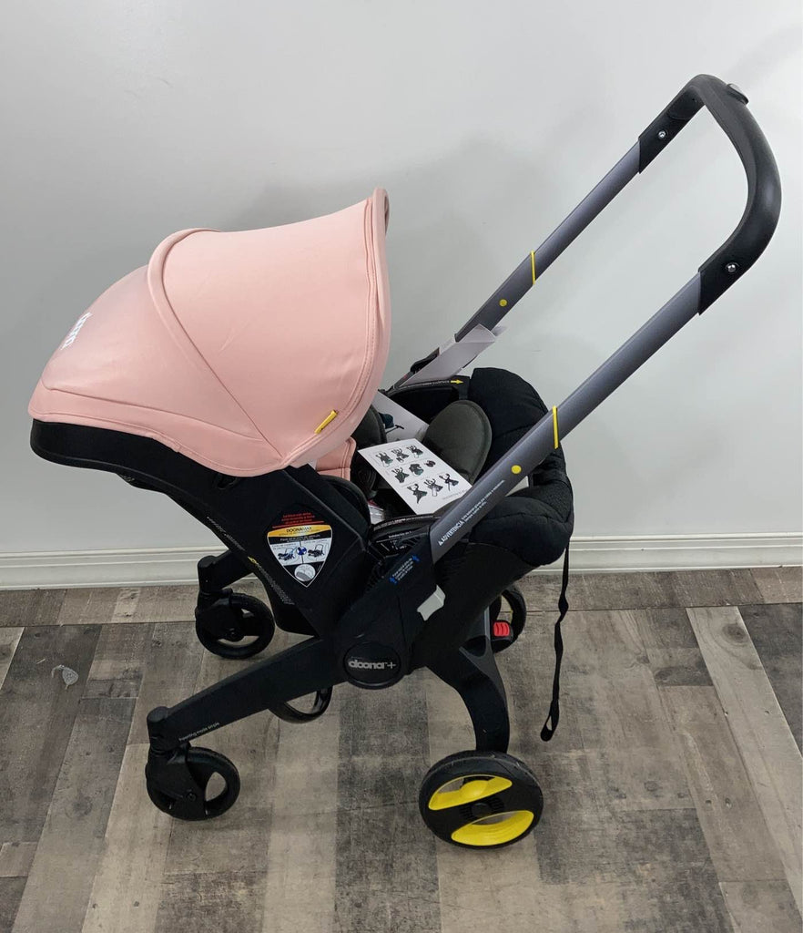 Doona Infant Car Seat & Stroller Combo, 2020, Blush Pink