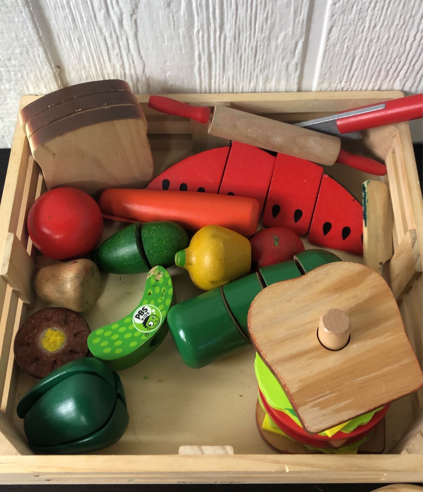 Melissa & Doug Cutting Food- Wooden Play Food — GoodBuy Gear