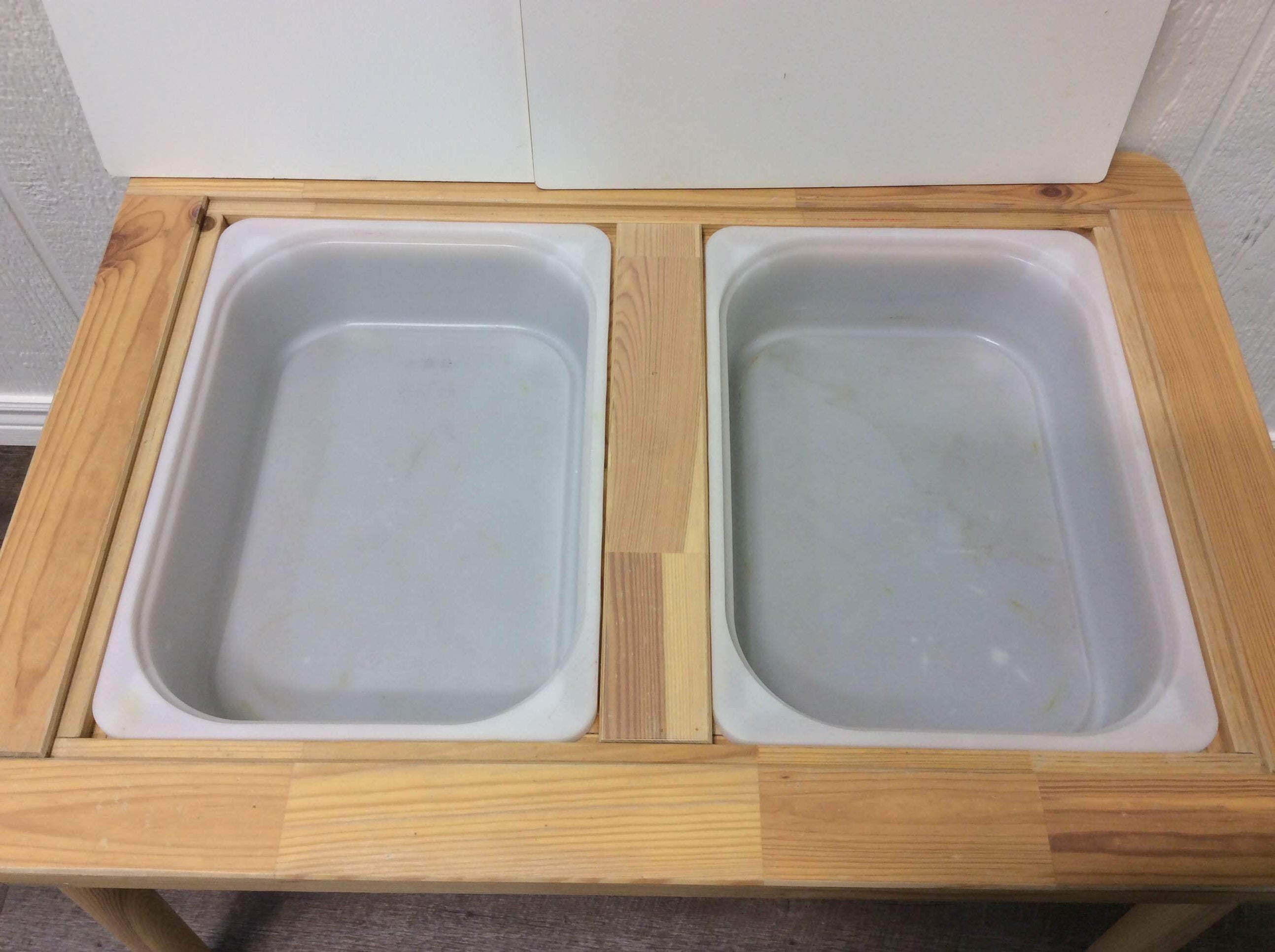 IKEA FLISAT Desk/Sensory Table With Trofast Tubs — GoodBuy Gear