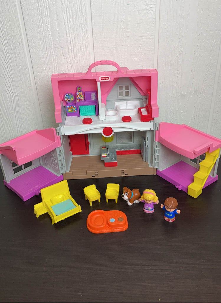 Fisher Price Little People Big Helpers Interactive Home Playset