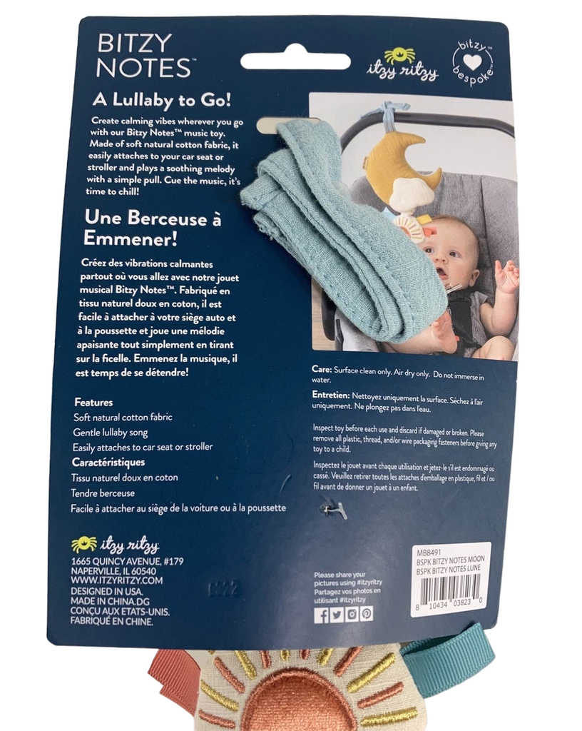 Itzy Ritzy Bitzy Notes Musical Pull-Down Toy