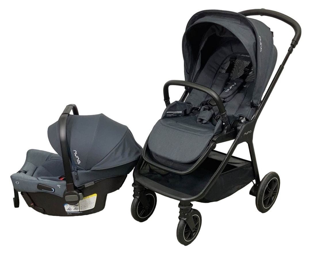 Nuna Triv Next + Pipa Urbn Travel System, 2022, Ocean — GoodBuy Gear