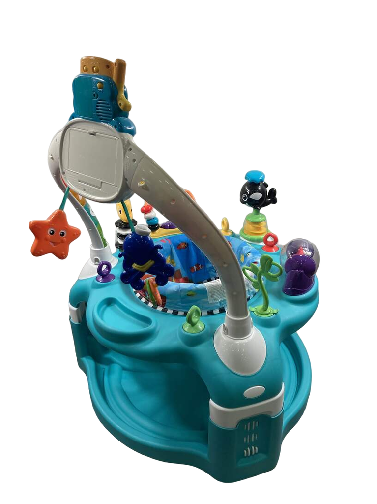 Baby Einstein 2-in-1 Lights & Sea Activity Gym, Saucer, & Playmat