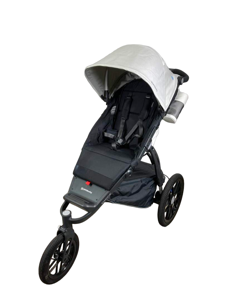 UPPAbaby RIDGE Jogging Stroller, 2021, Bryce (White)