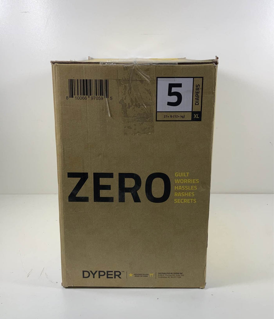 DYPER Bamboo Diapers, XL, 120 Count