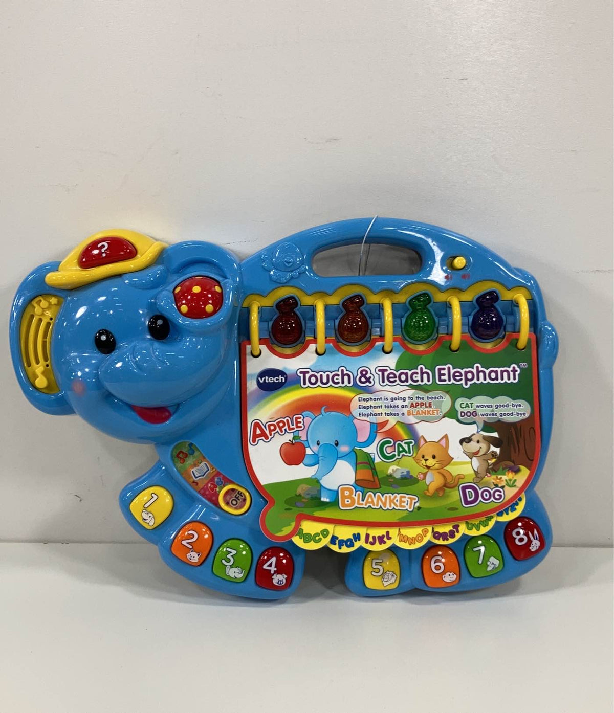 VTech Touch And Teach Elephant, Blue — GoodBuy Gear