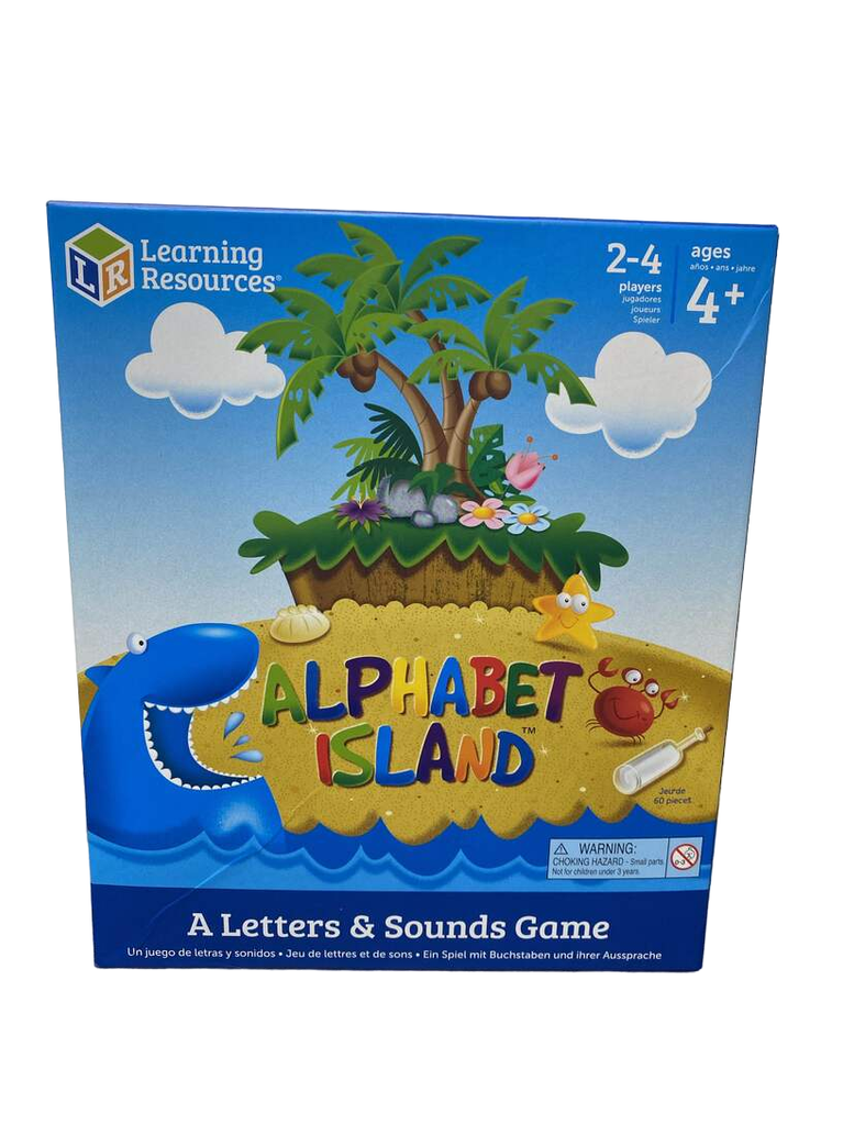 Learning Resources Alphabet Island Sand A Letters & Sounds Game
