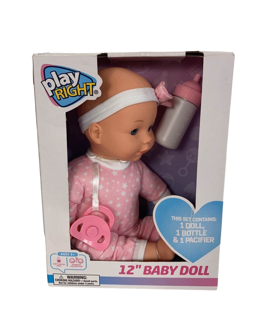 Playright 12” Baby Doll Set — GoodBuy Gear