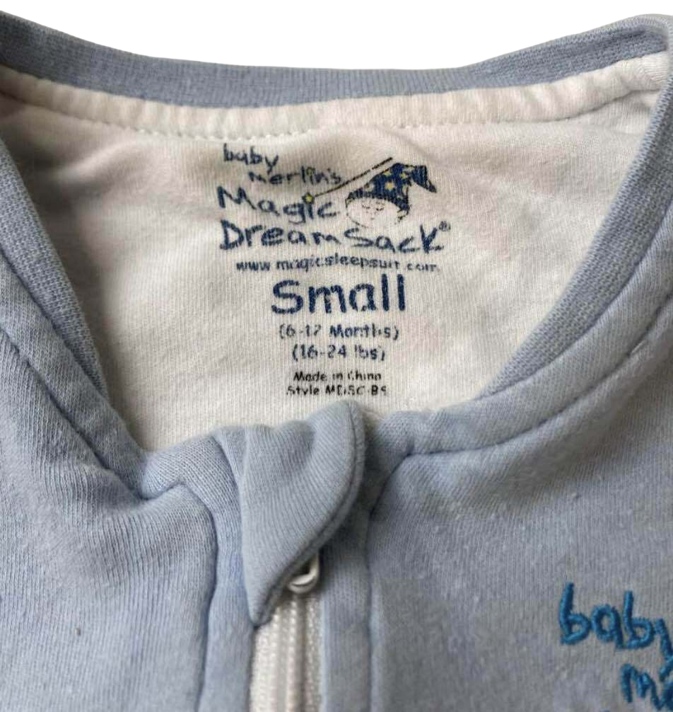 Baby Merlin's Magic Dream Sack, Small 6-12 Months, Blue