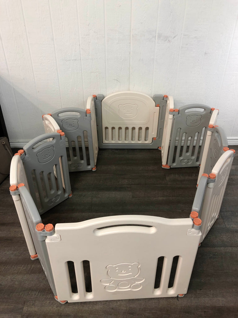 Costway Foldable Baby Playpen 14 Panel Activity Center Safety Play Yar