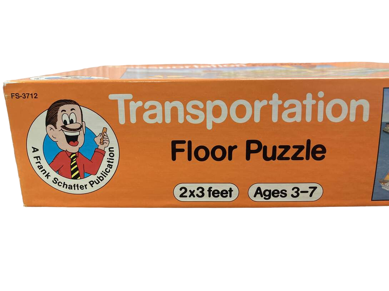 Frank Schaffer Publications 24 Piece Floor Puzzle, Transportation