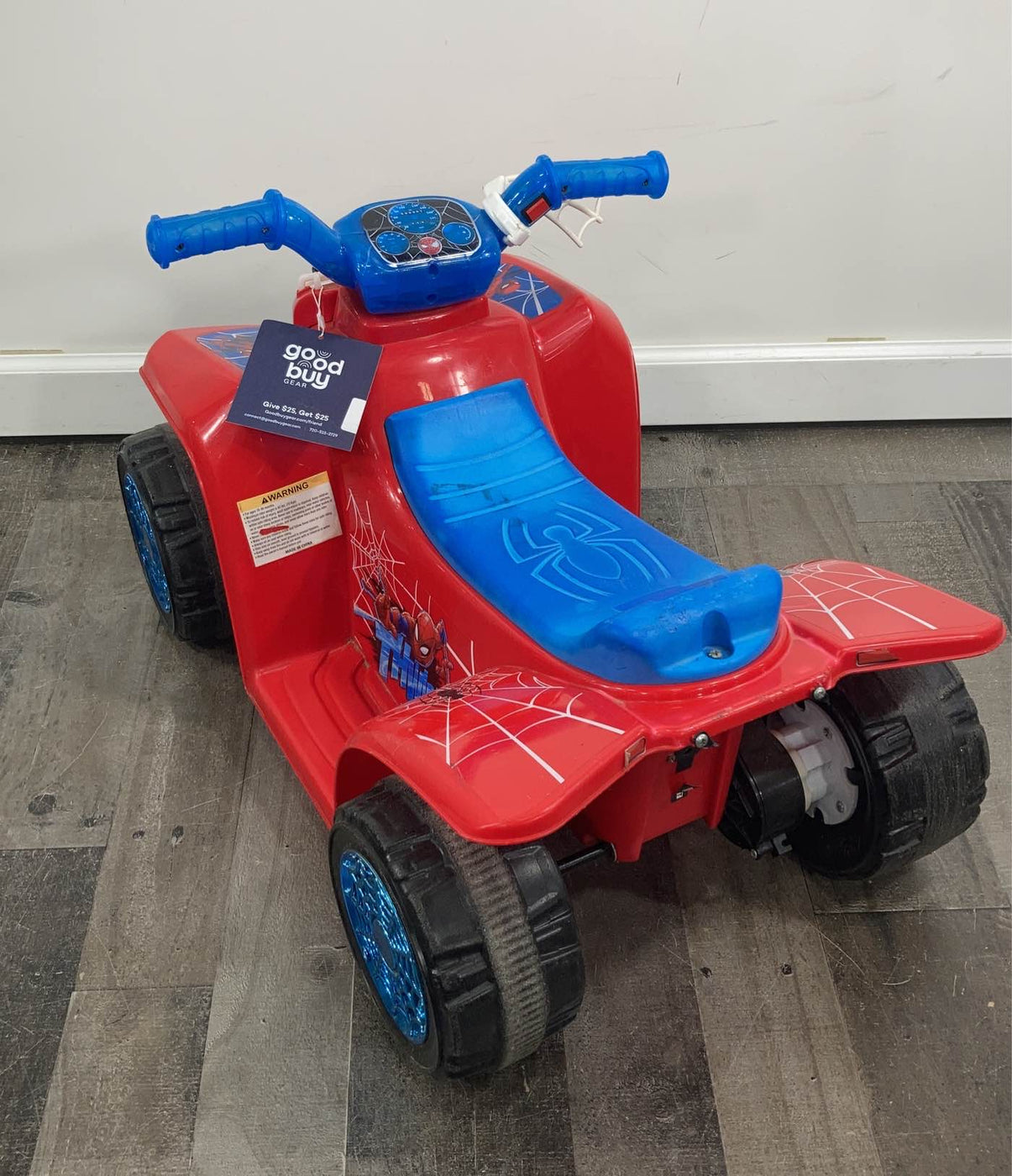 Dynacraft Spider-Man 6V Quad Ride-On — GoodBuy Gear