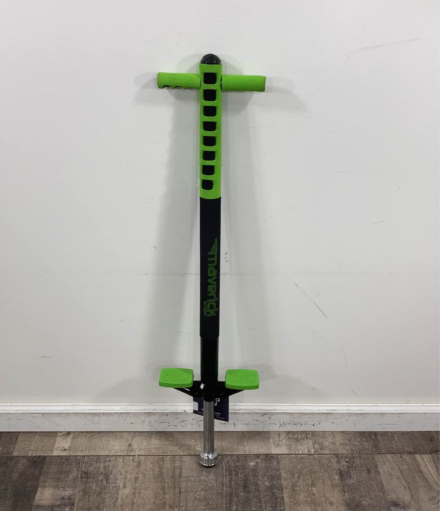 Flybar Maverick Pogo Stick, Black & Green