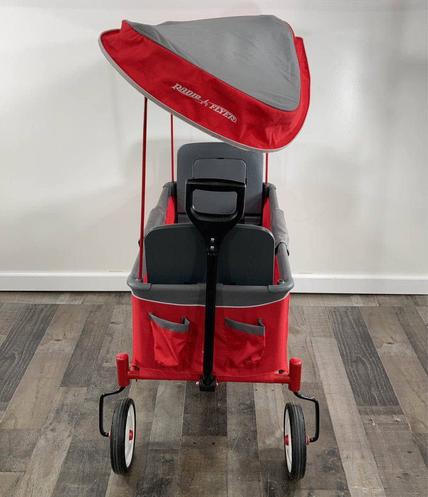 Radio Flyer 3-in-1 EZ Fold Wagon With Canopy
