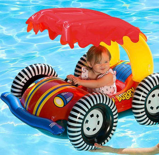Poolmaster Car Pool Float With Shade — GoodBuy Gear