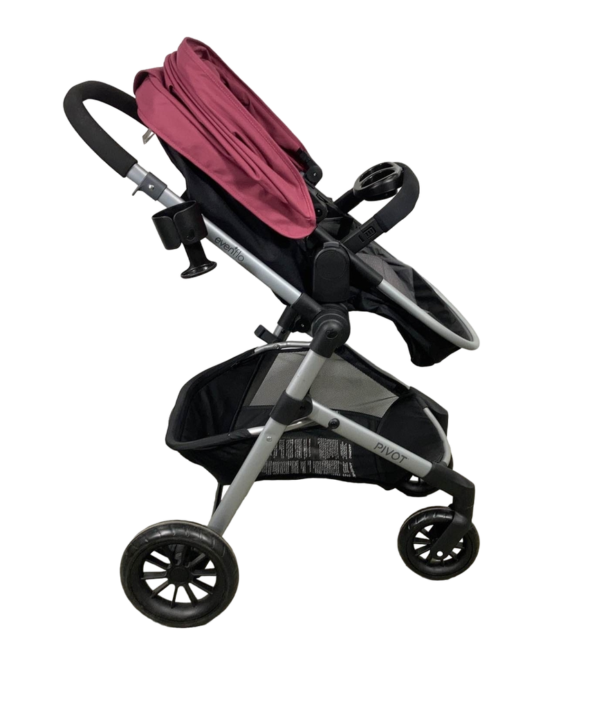 Evenflo Pivot Modular Stroller, 2022, Dusty Rose
