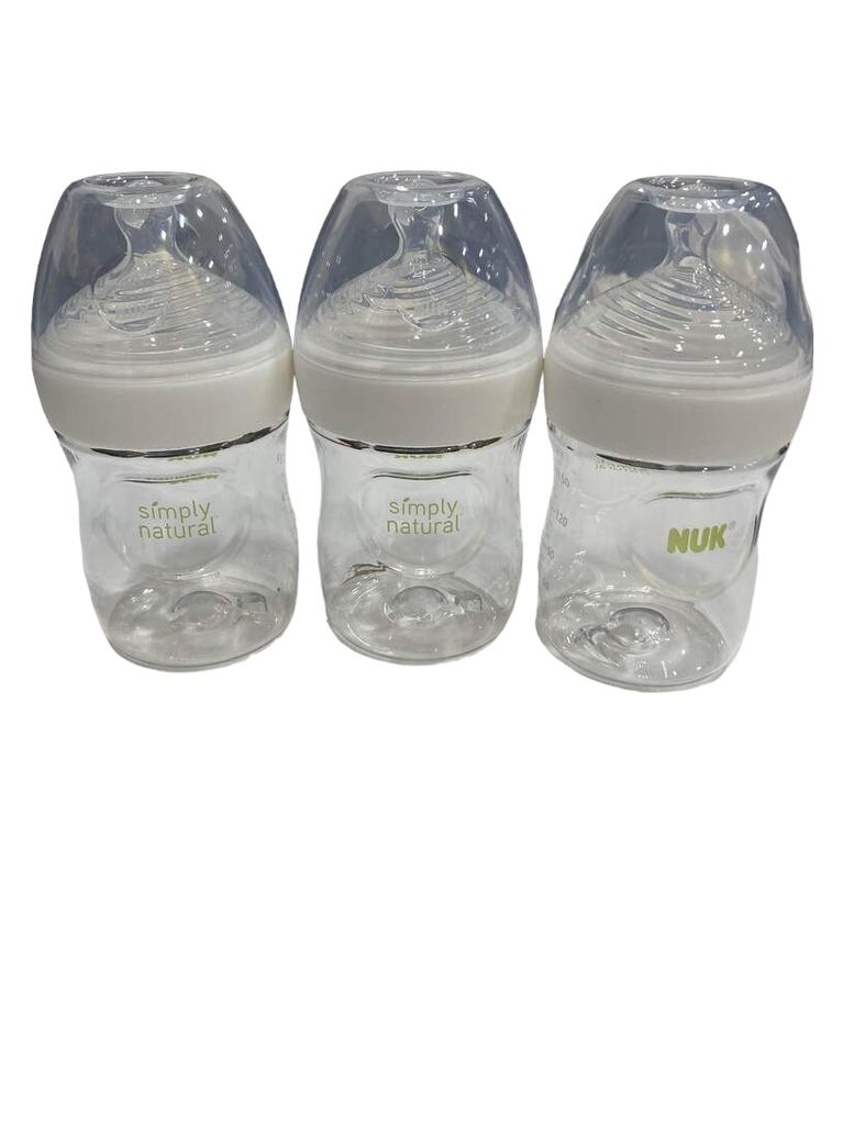 NUK Simply Natural Bottle, 5oz, 3 pack