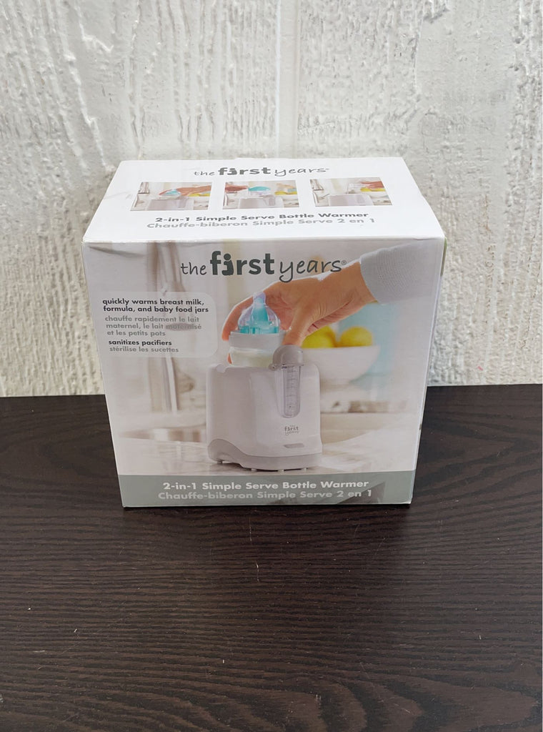 The First Years 2-In-1 Simple Serve Bottle Warmer
