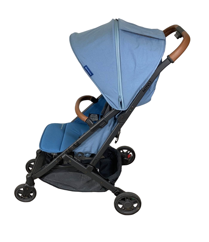 UPPAbaby MINU V2 Stroller, 2022, Charlotte (Coastal Blue)