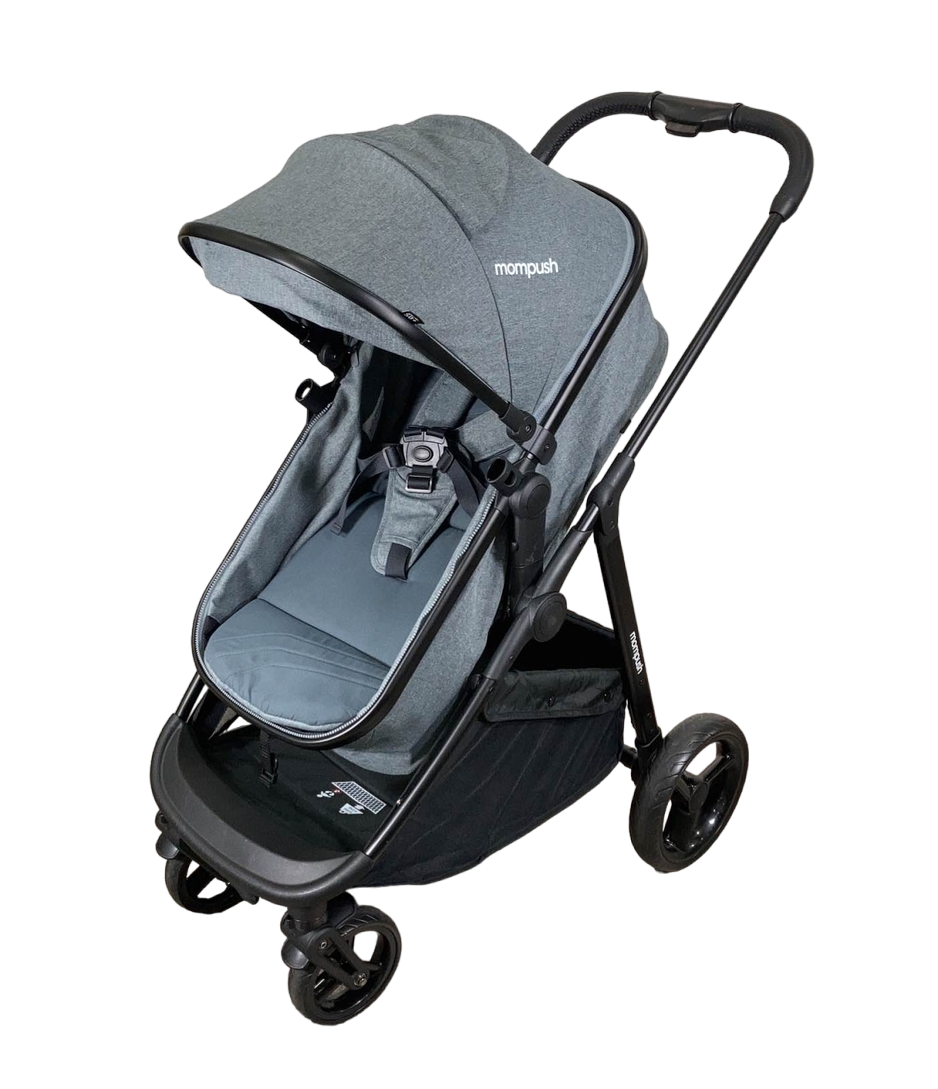 Mompush Wiz Stroller, 2021, Grey — GoodBuy Gear