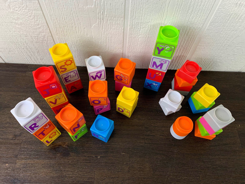 Fisher Price Little People Stack ‘n Learn Alphabet Blocks