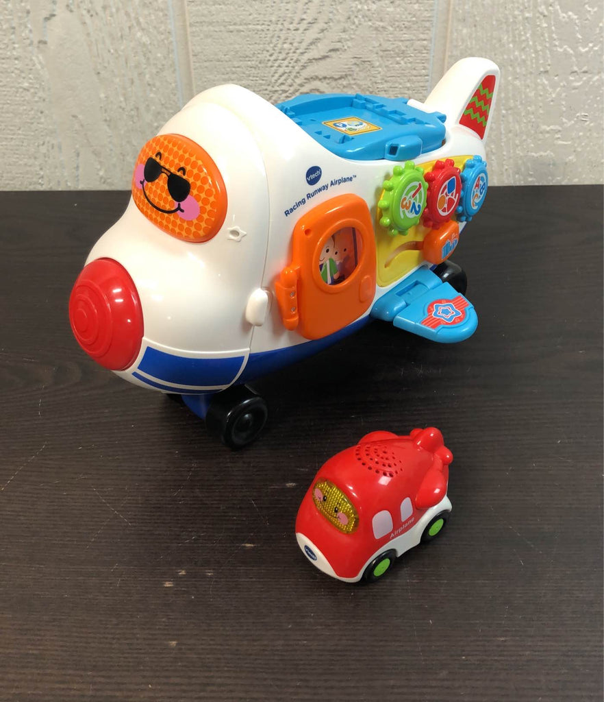 VTech Go! Go! Smart Wheels Racing Runway Airplane