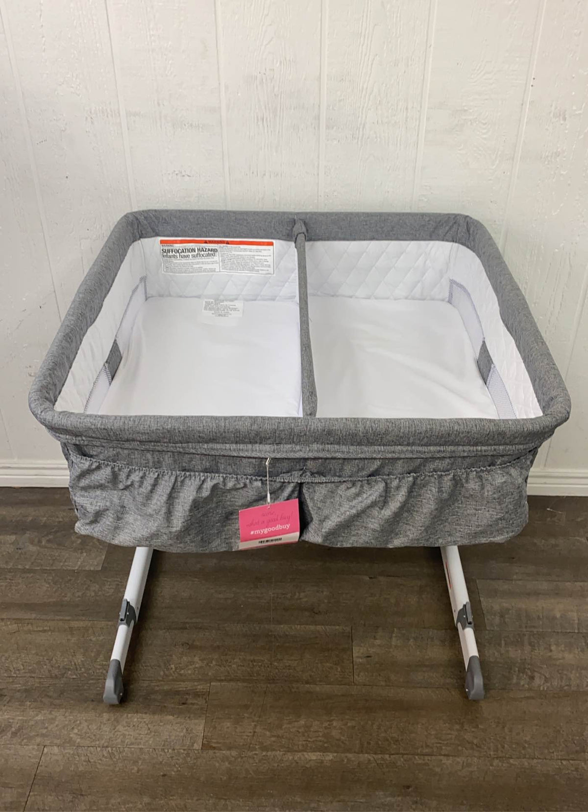 Simmons Kids By The Bed City Sleeper Bassinet For Twins — GoodBuy Gear