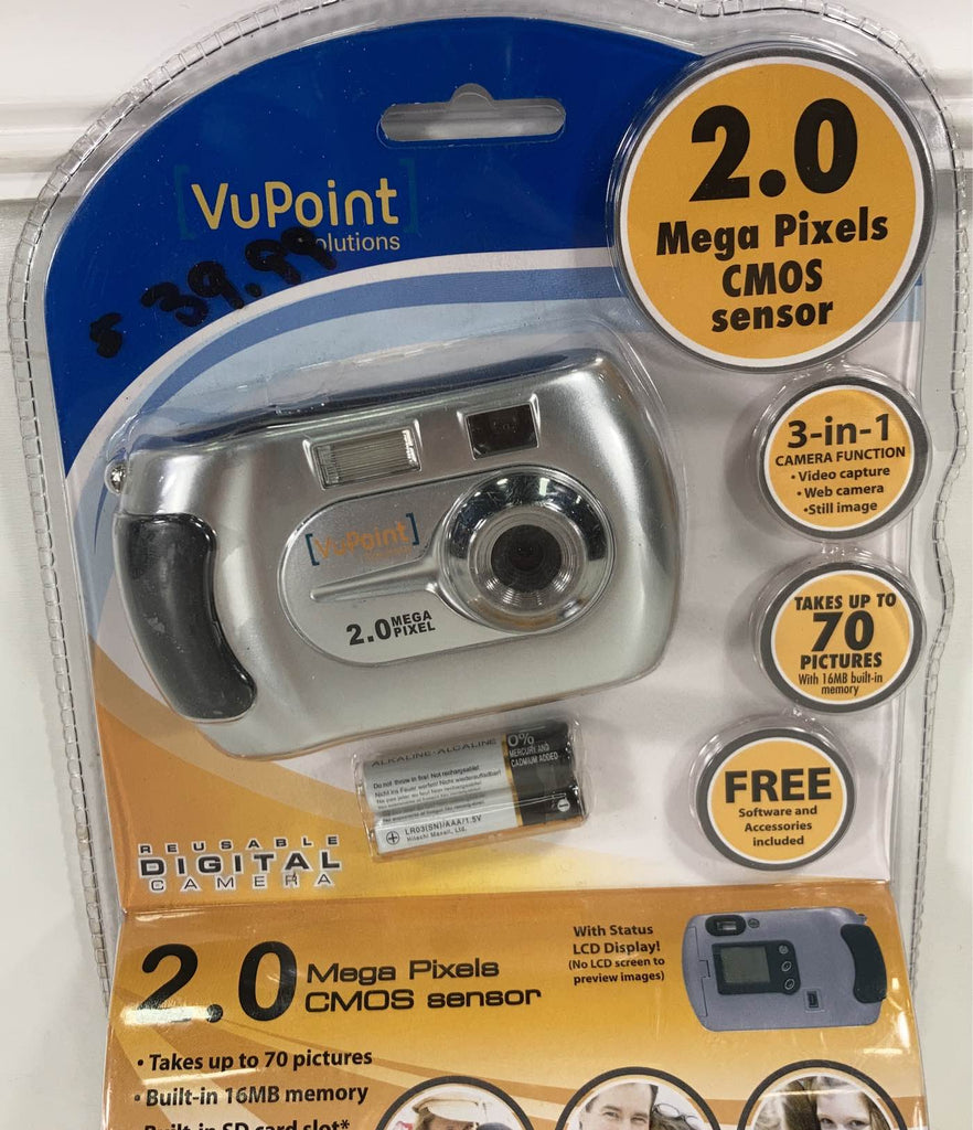 VuPoint Solutions Digital Camera (DC-ST201-VP)