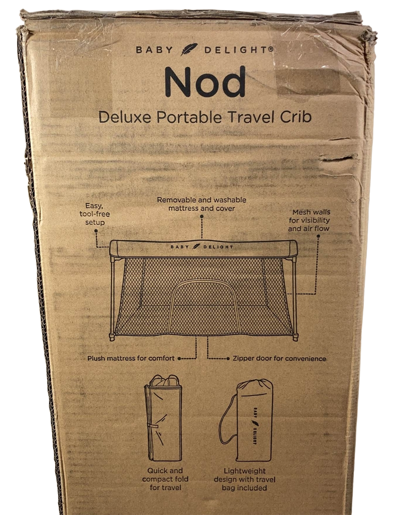 Baby Delight Go With Me Nod Portable Travel Crib