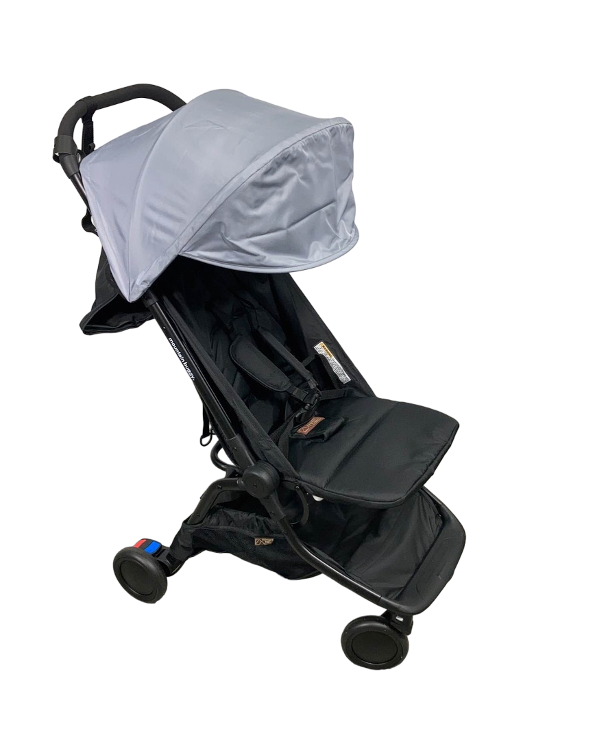 Mountain Buggy Nano V3 Stroller, Silver, 2022 — GoodBuy Gear