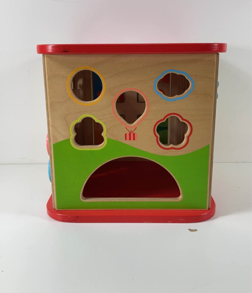 Hape Friendship Wooden Activity Center Play Cube