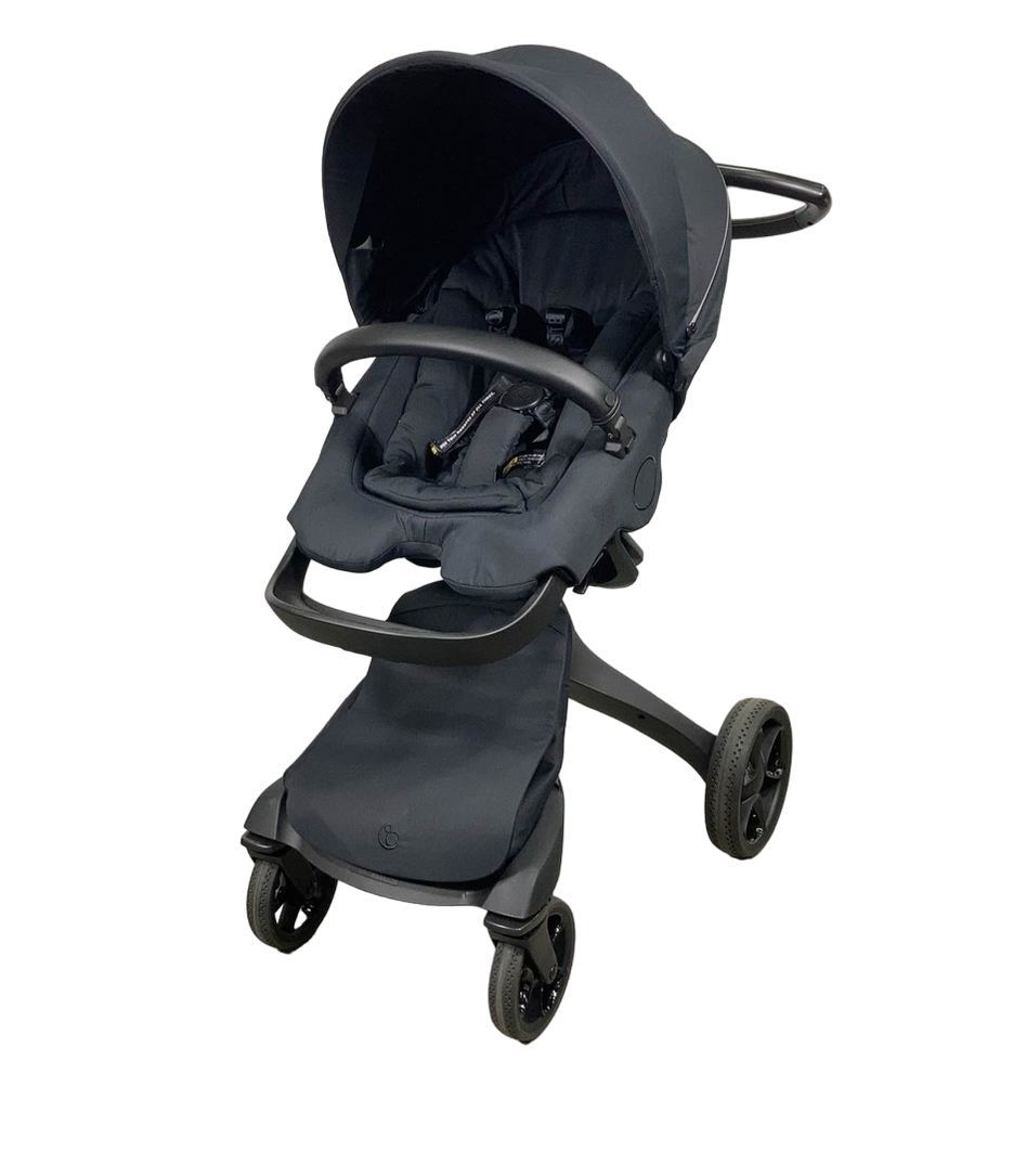 Stokke Xplory X Stroller, 2021, Rich Black — GoodBuy Gear