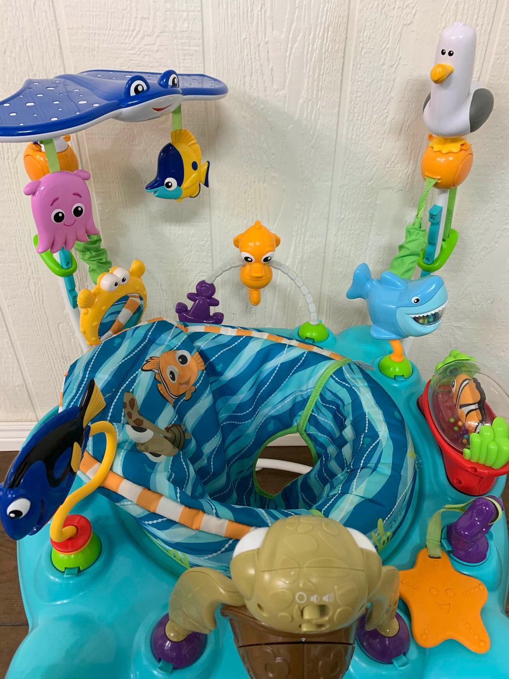 Bright Starts Activity Jumper, Disney Baby Finding Nemo Sea of Activit ...
