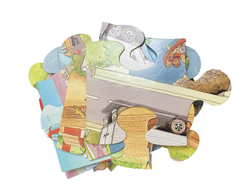 Frank Schaffer Publications 24 Piece Floor Puzzle, Transportation