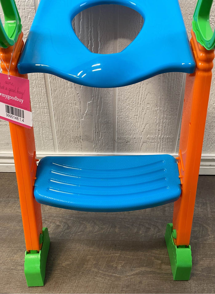 Kids Potty Training Toddler Seat with Step Stool Ladder