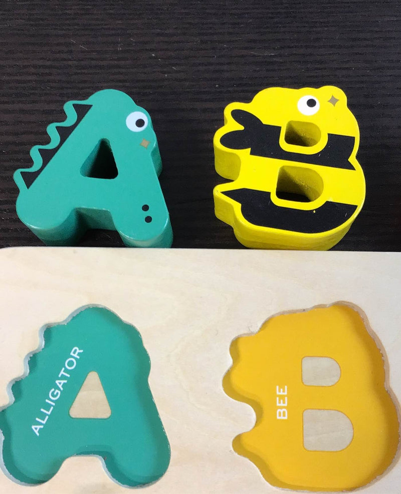 FAO Schwarz Learning Letters Animal Alphabet Board