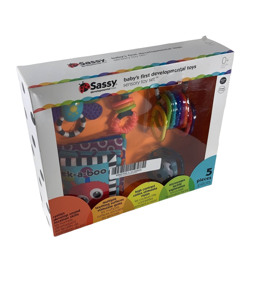Sassy Baby's First Developmental Toys Gift Set