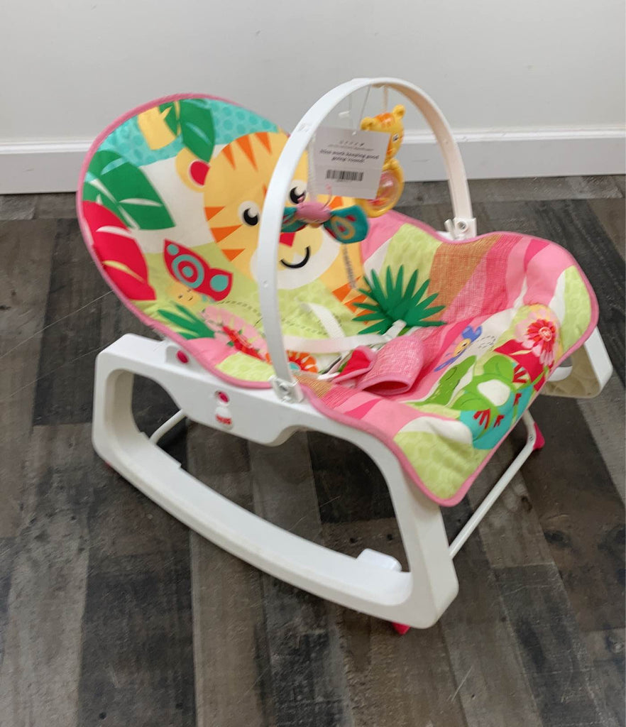 Fisher Price Deluxe Infant To Toddler Rocker