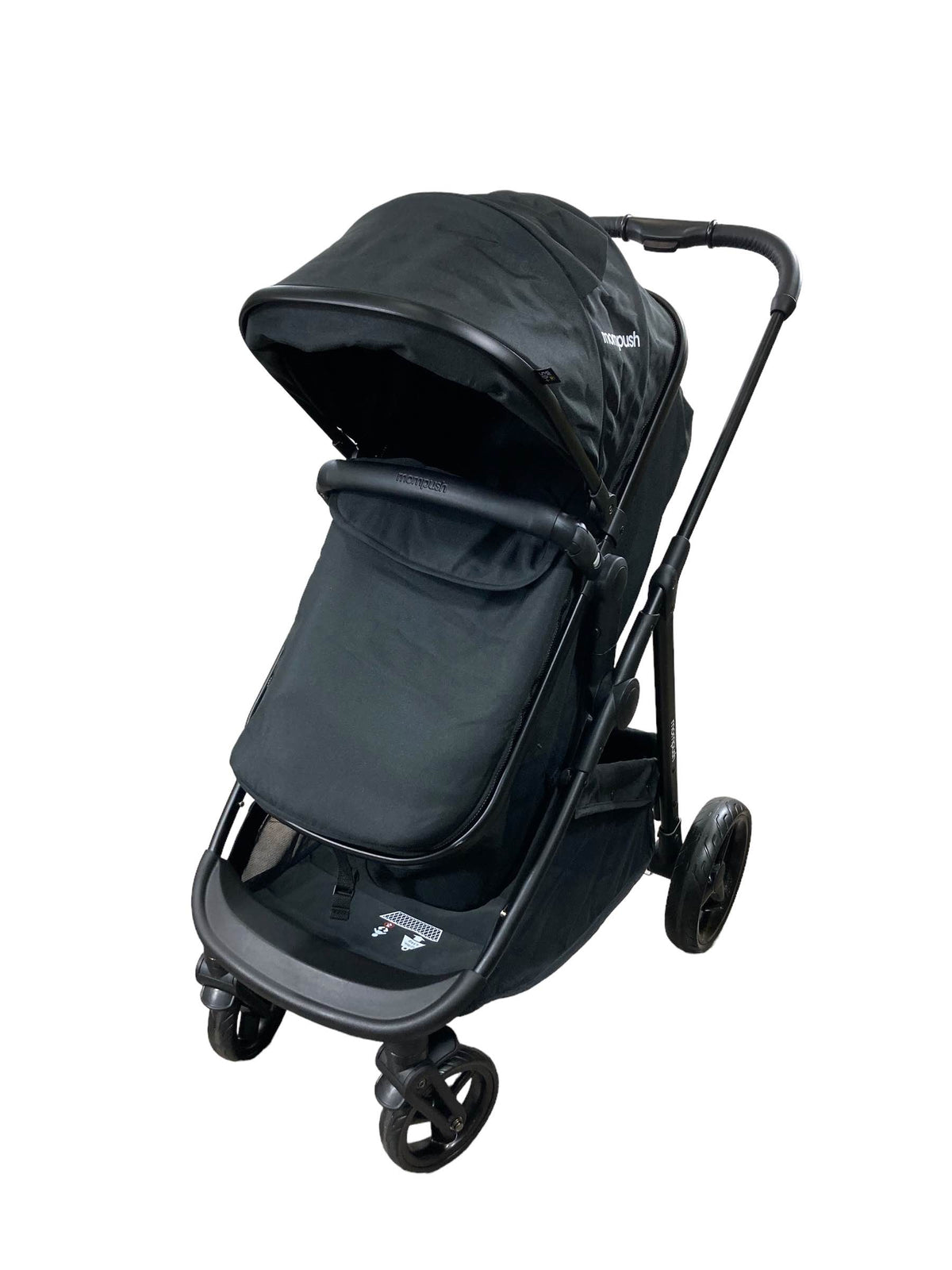 Mompush Wiz Stroller, Black, 2021 — GoodBuy Gear