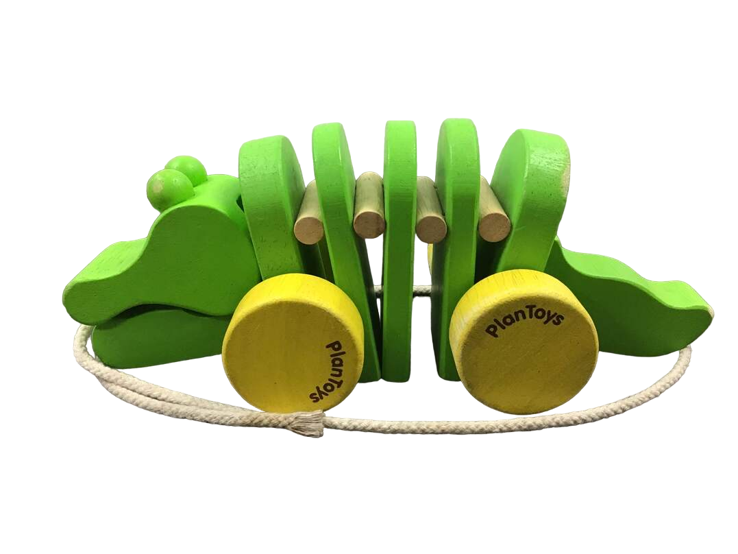 Plan Toys Wooden Dancing Alligator Push And Pull Toy — GoodBuy Gear