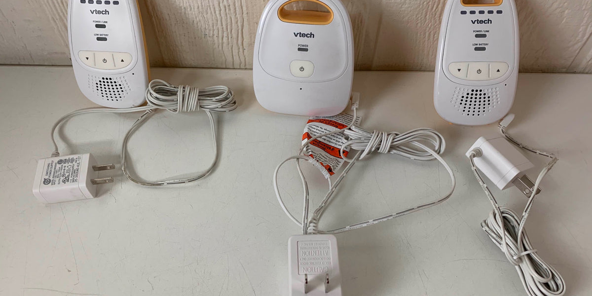 VTech Audio Baby Monitor, DM111 with Two Parent Units — GoodBuy Gear