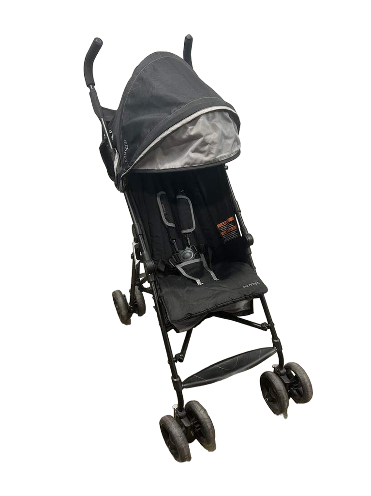 Summer Infant 3D Mini Stroller, 2021, Grey/Black