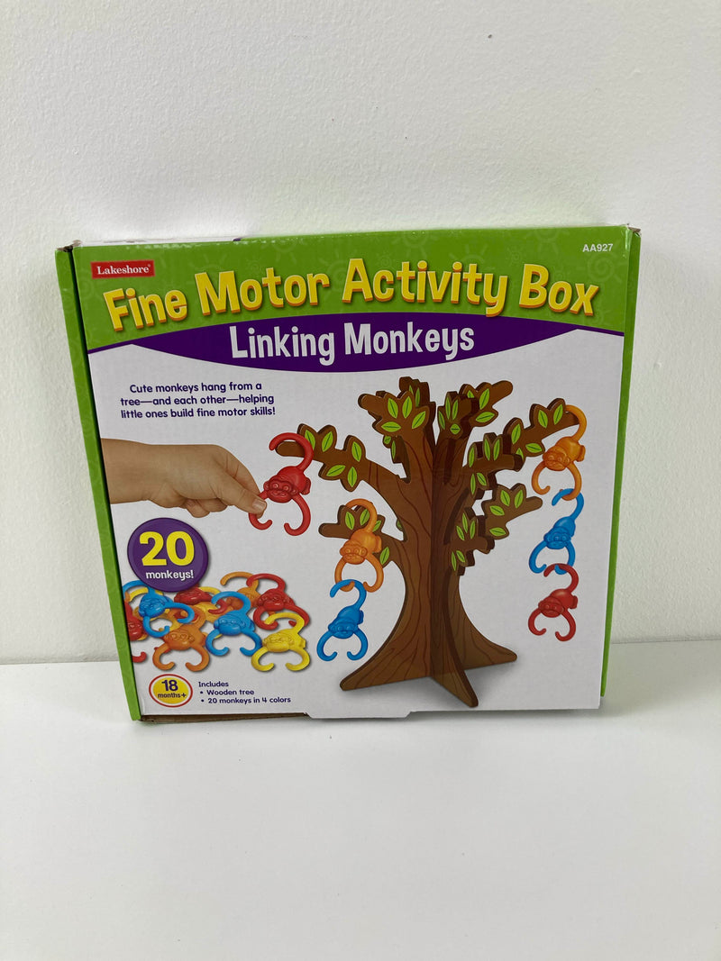 Lakeshore Linking Monkeys Toddler Activity Box