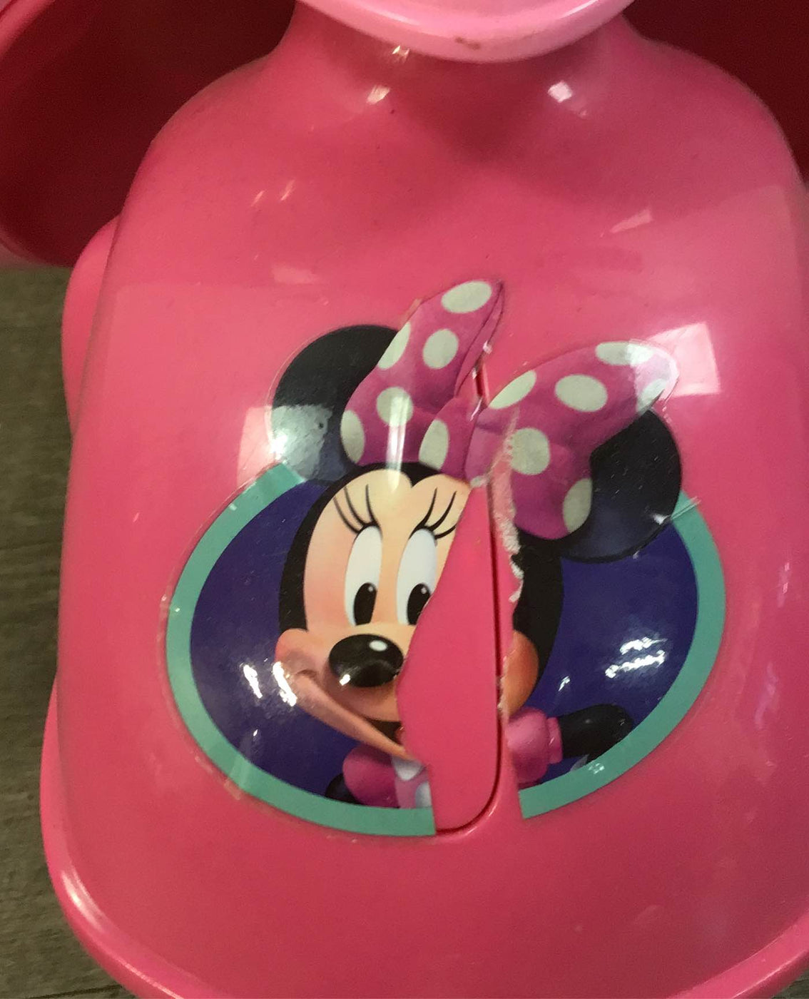 Kid Trax Minnie Mouse Happy Helpers Scooter with Sidecar Ride-On Toy ...