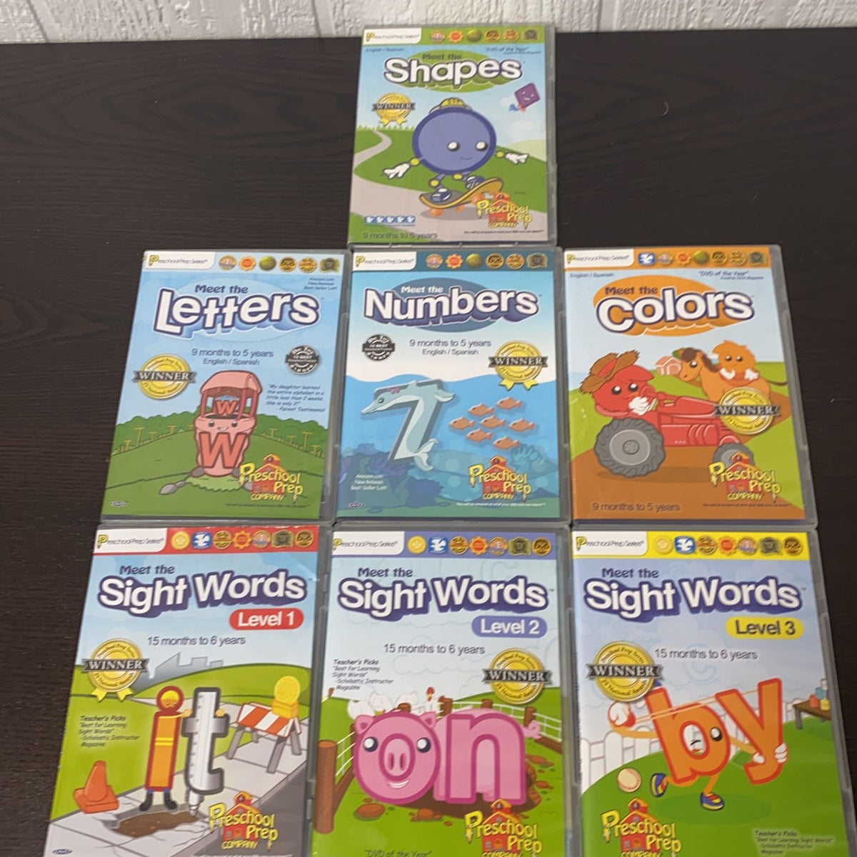 BUNDLE Children’s DVDs, Preschool Prep Series — GoodBuy Gear