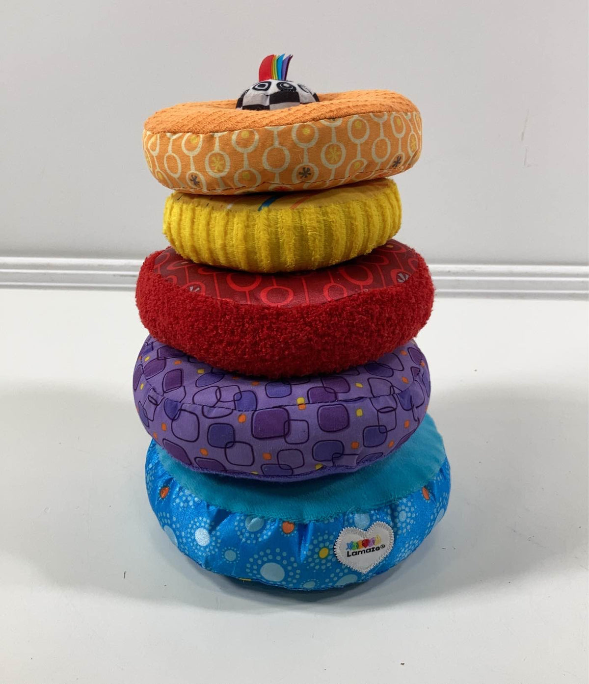 Lamaze Rainbow Stacking Rings — GoodBuy Gear