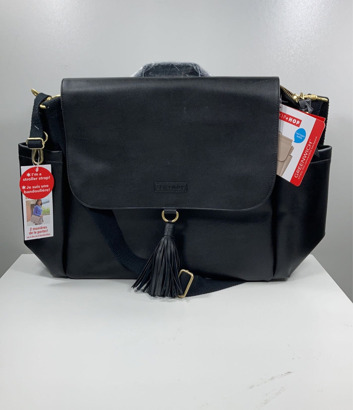 Skip Hop Greenwich Convertible Backpack, Black — GoodBuy Gear