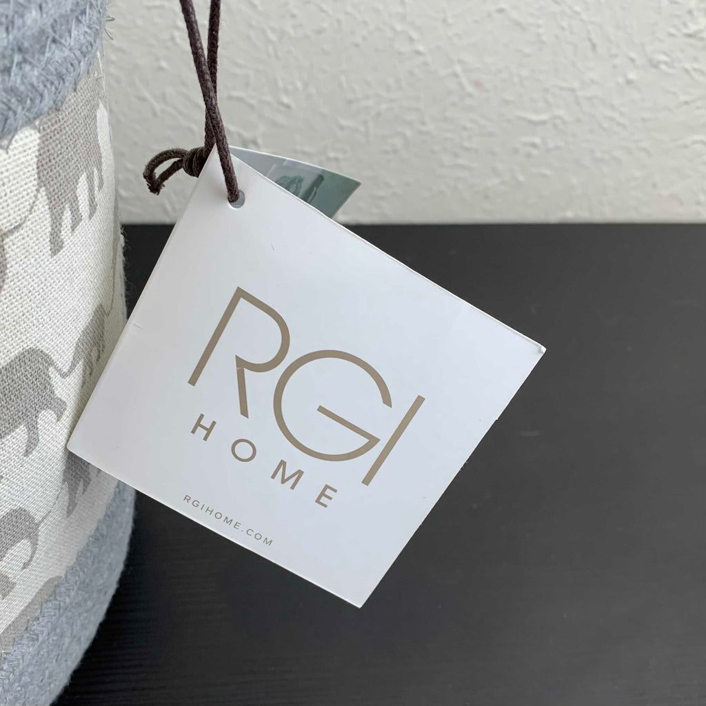 RGI HOME Elephant Nursery Basket