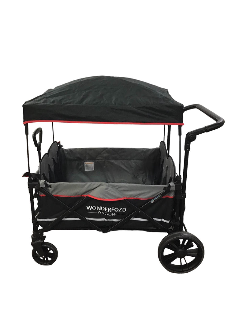 Wonderfold X4 Push & Pull Quad Stroller, 2021, Black
