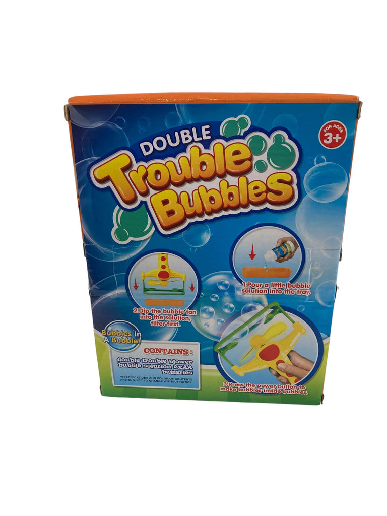 Double Trouble Bubble Machine